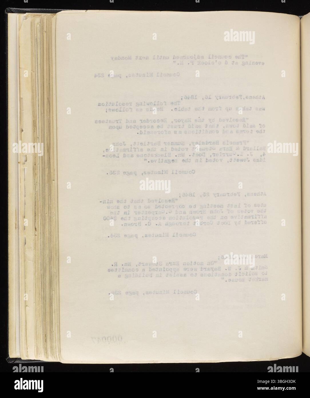 W.E. Peters’ scrapbook documents historical features in Athens Township ...