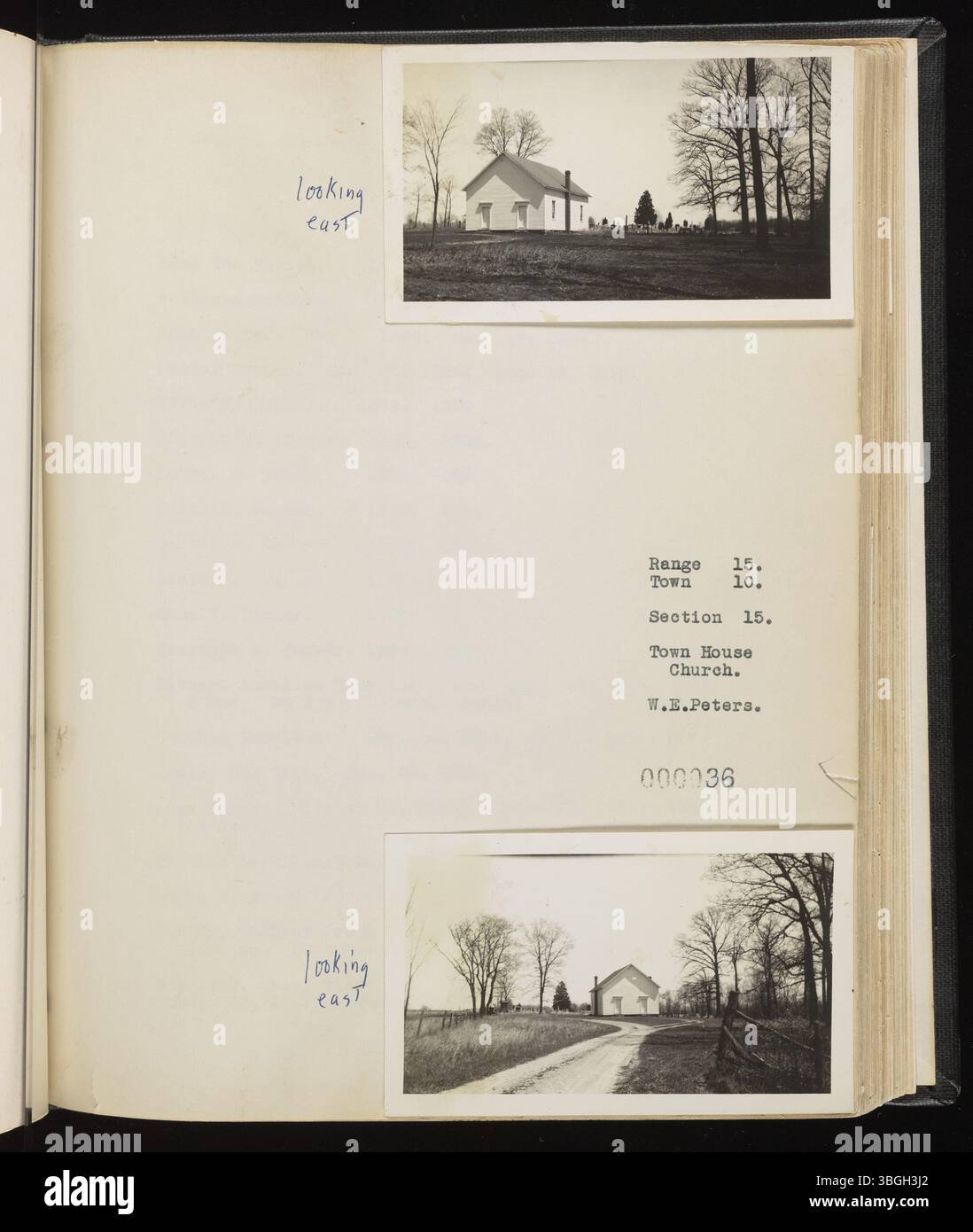 Range Book v. 16, created by W.E. Peters, records photographs from 1855 ...