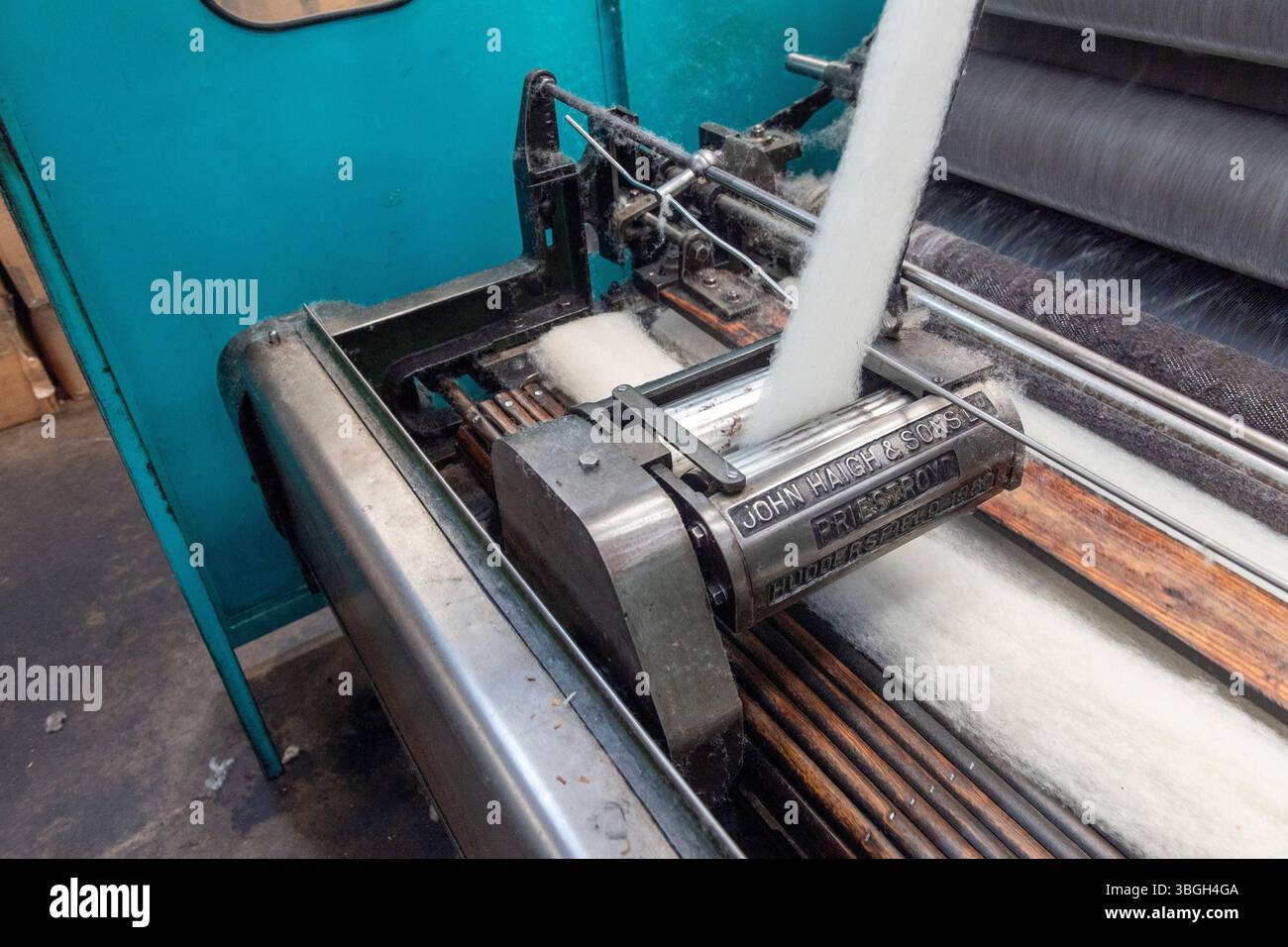 Inside Jamieson of Shetland’s factory in Sandness, where raw fleece is ...