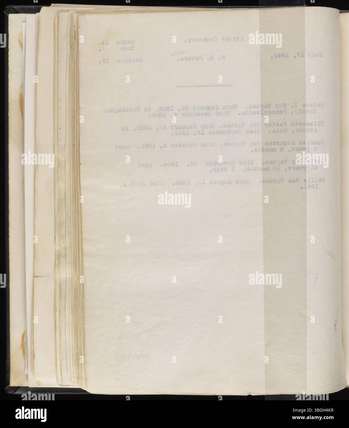 The scrapbook Range Book v. 07, documenting Range 14, Town 9 in Athens ...