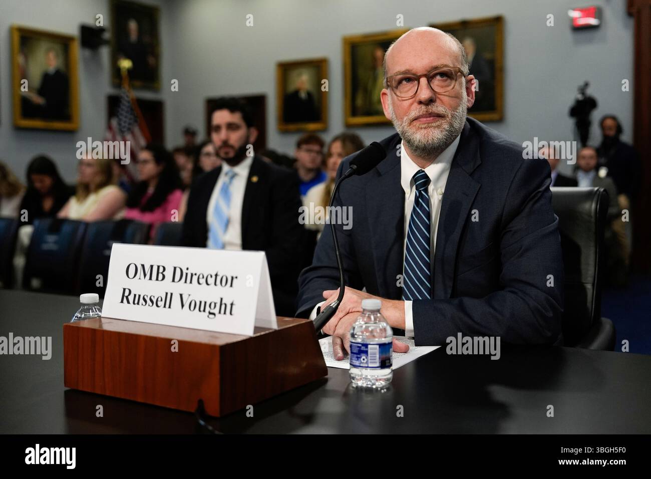 Director of the Office of Management and Budget Russell Vought arrive ...