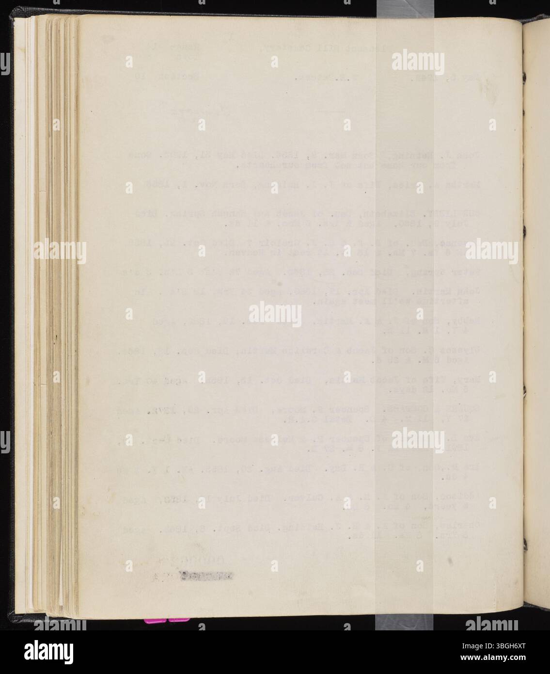 This entry from the Range Book v. 01 covers Alexander Township, Athens ...