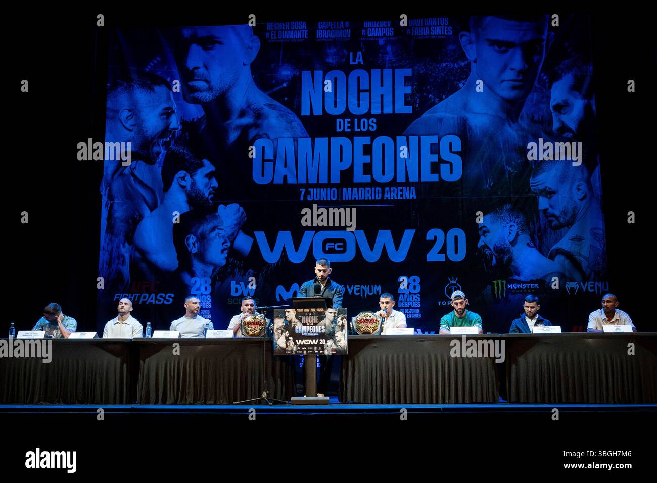 Fabian Sintes, Nacho Campos, Ignacio Capella, Hecher Sosa, Ilia Topuria ...