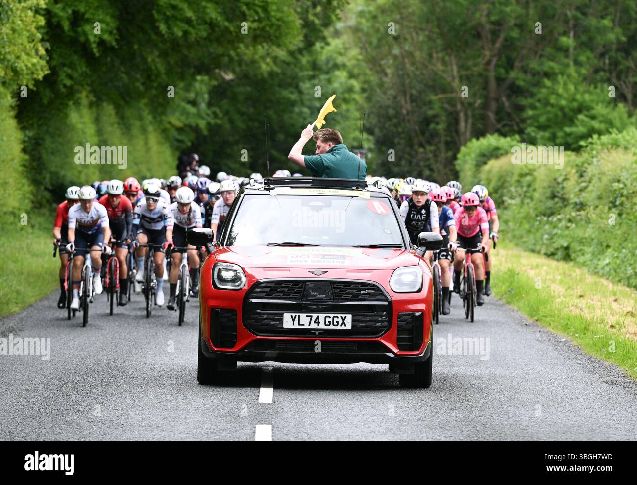 Tour of Britain Women 2025 Stage 1, Rod Ellingworth course Director ...