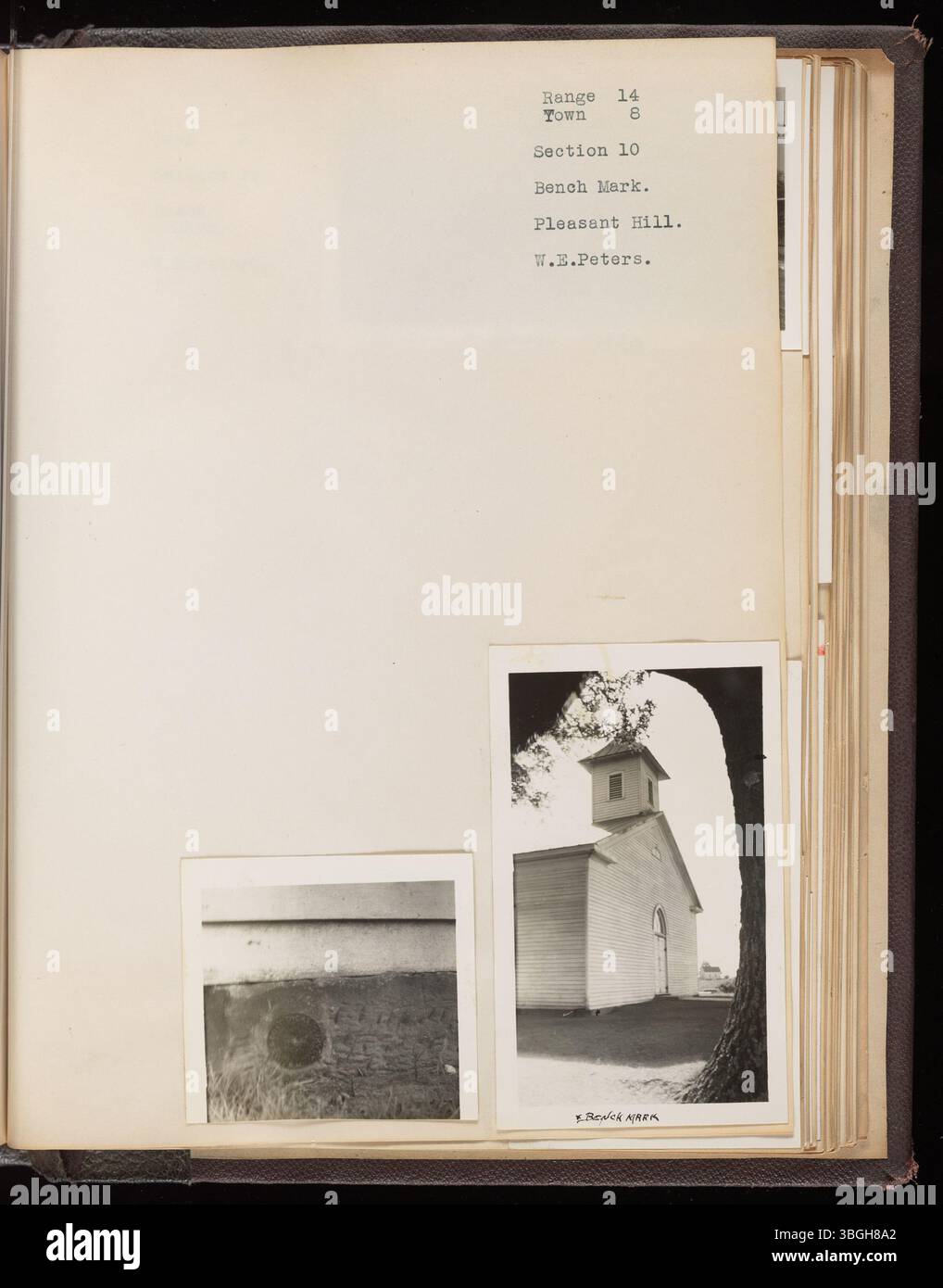 This scrapbook includes images and detailed positions of U.S ...