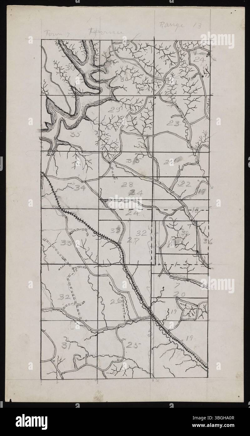 This collection of maps from the 1940s, created by William E. Peters, documents the roads ...