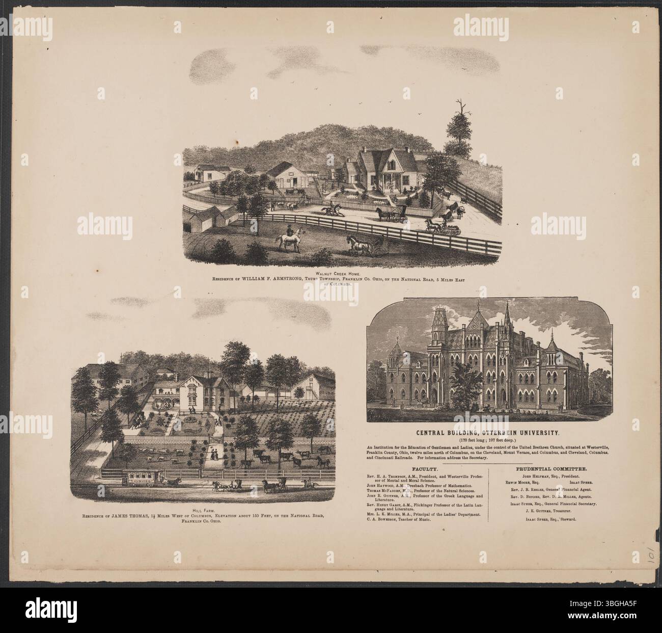 Page 47 of the 1872 Caldwell's Atlas features detailed maps of Franklin ...