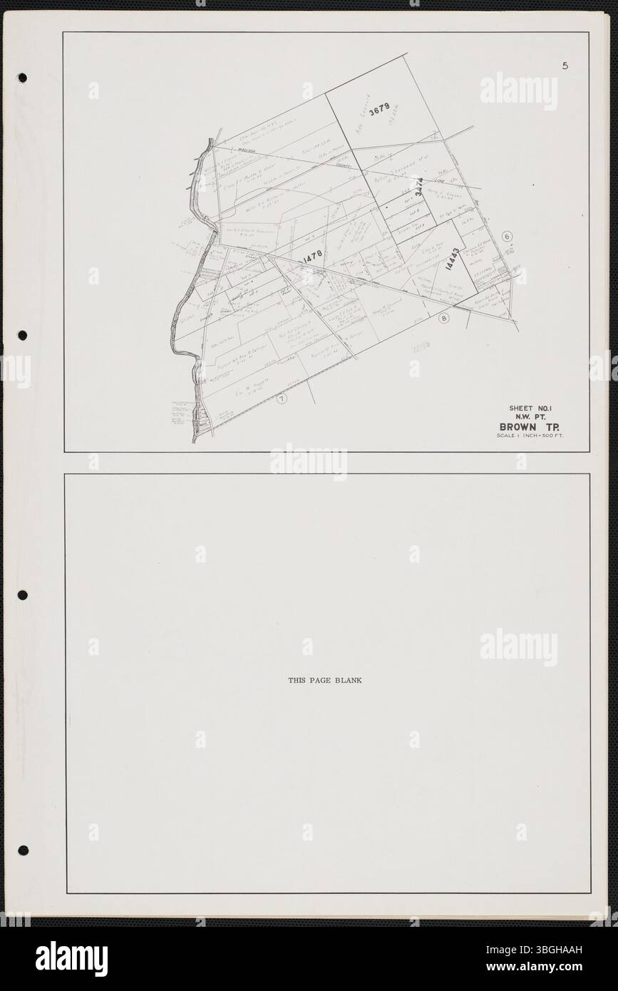 Page 237 of the 1962 Franklin County Platbook documents the ...