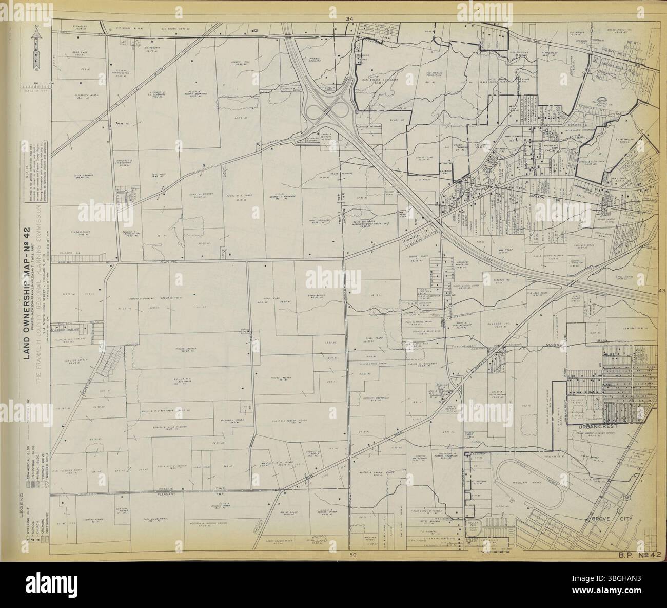 The 1952 and 1959 Franklin County Land Ownership Maps provide a ...