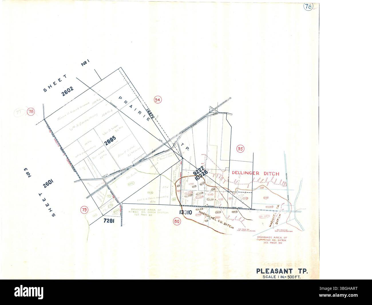 This page showcases the 1920s Franklin County Township Drainage Maps ...
