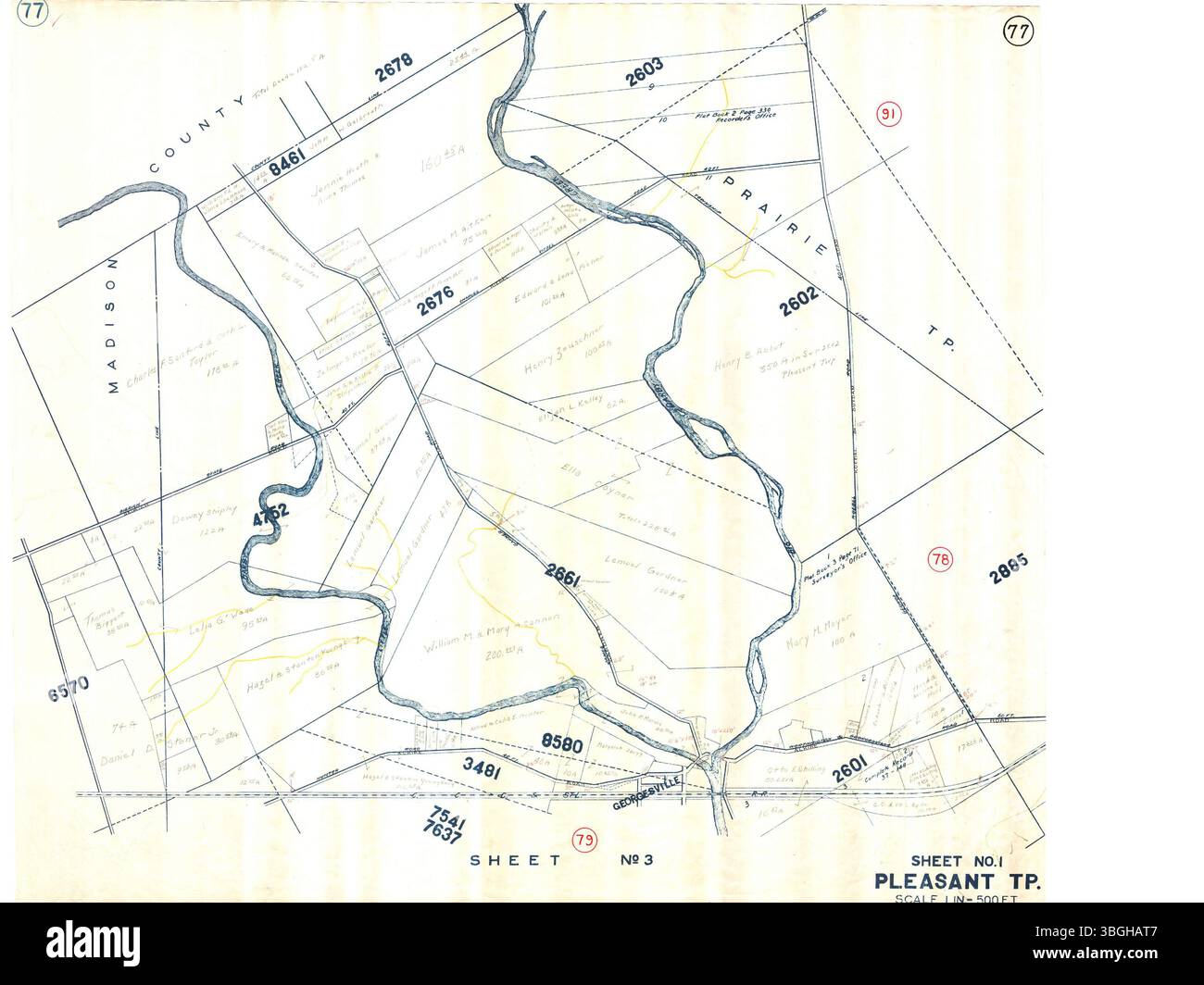 This page shows the 1920s Franklin County Township Drainage Maps ...