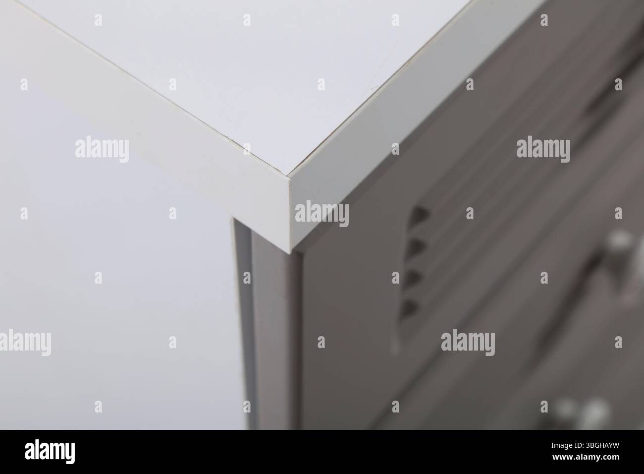 Details of the wardrobe .Drawer cupboard Stock Photo - Alamy