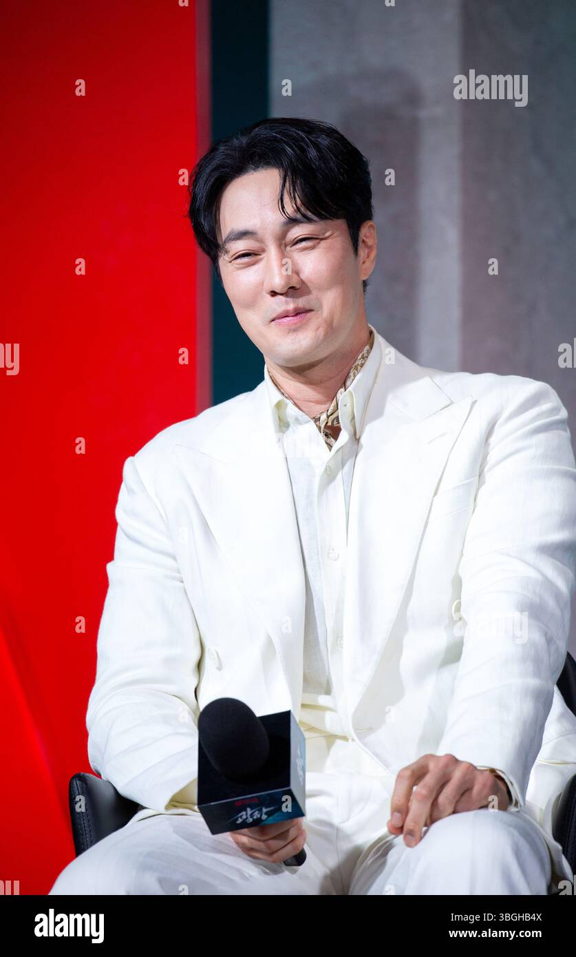 So Ji-Sub, June 5, 2025 : Actor So Ji-Sub during a press conference for ...