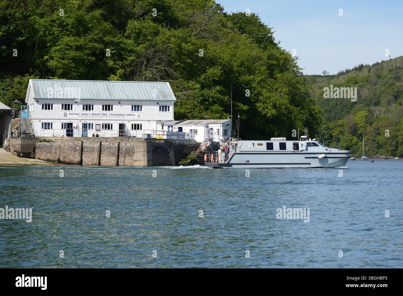 The Royal Navy Maritime Training Area building overlooking The Royal ...