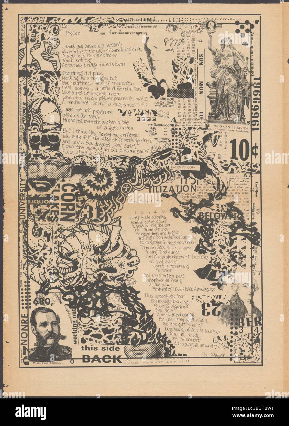 Page 11 of the March 14, 1968 issue of Helix includes a continuation of ...