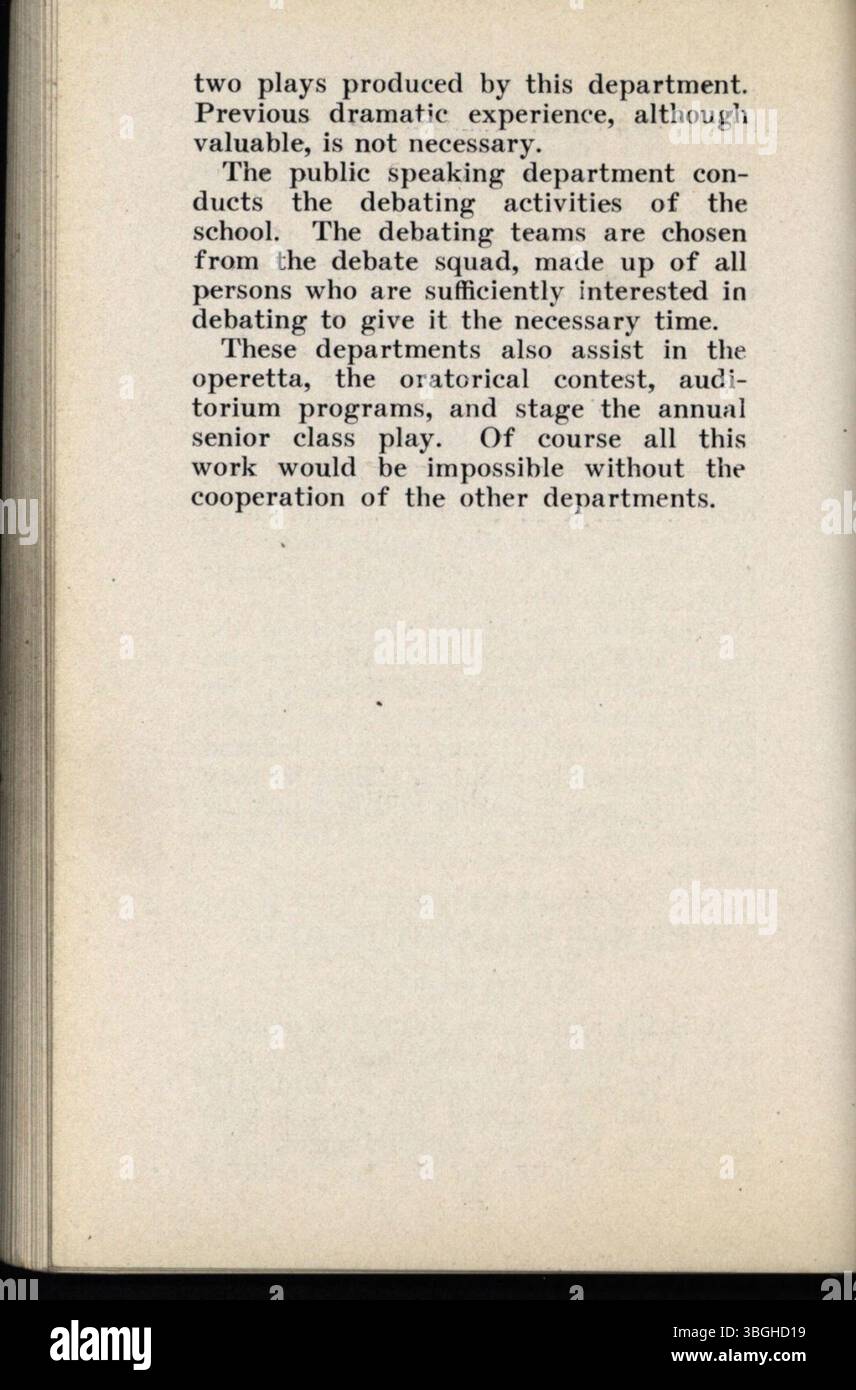 The 1929 handbook, once owned by Ken Landis, highlights the educational ...