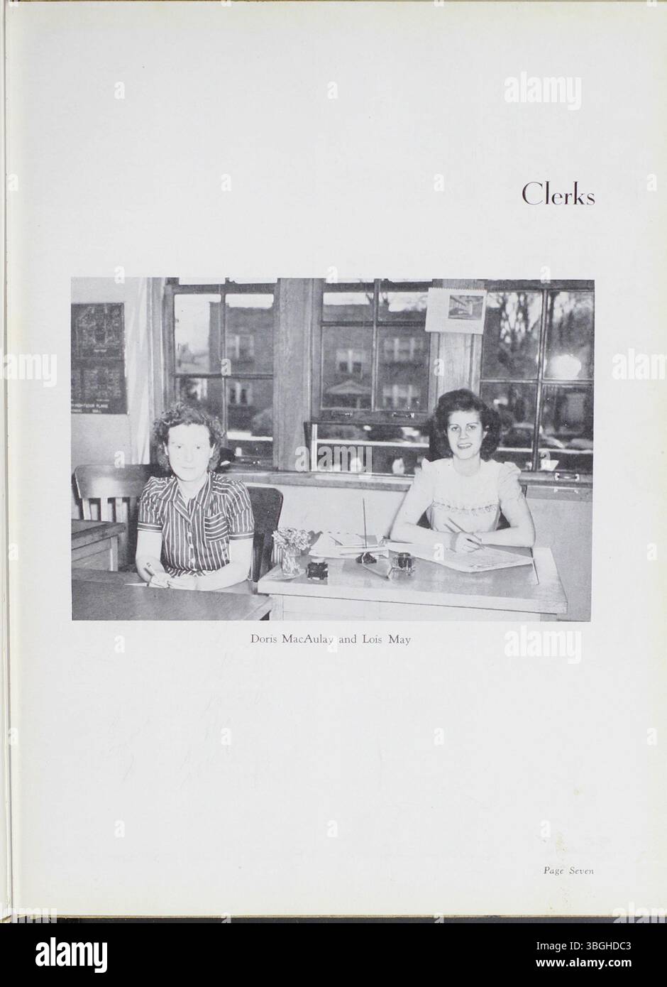 The 1944 North High School yearbook, 'Memory Book,' features images and ...