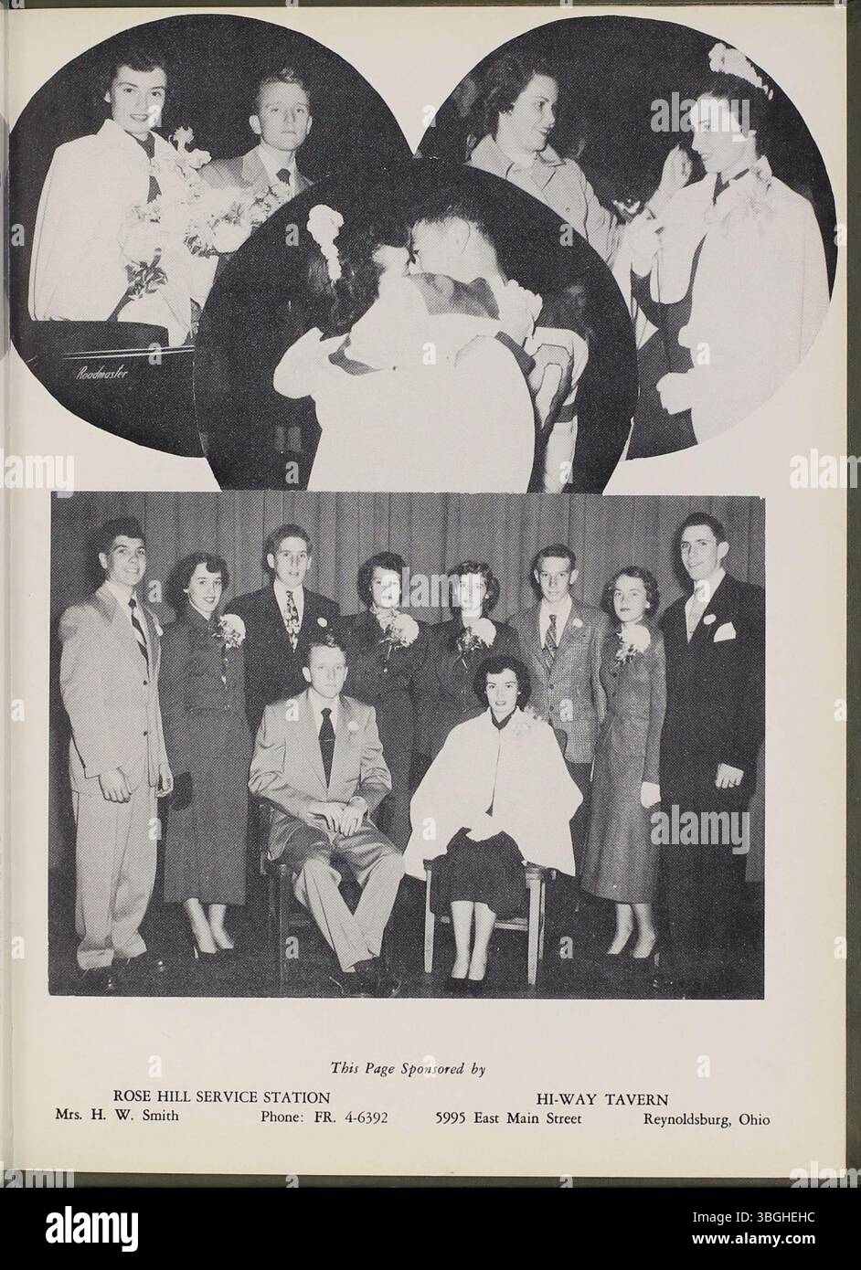 Reynoldsburg High School began with a log cabin in 1819, followed by a ...