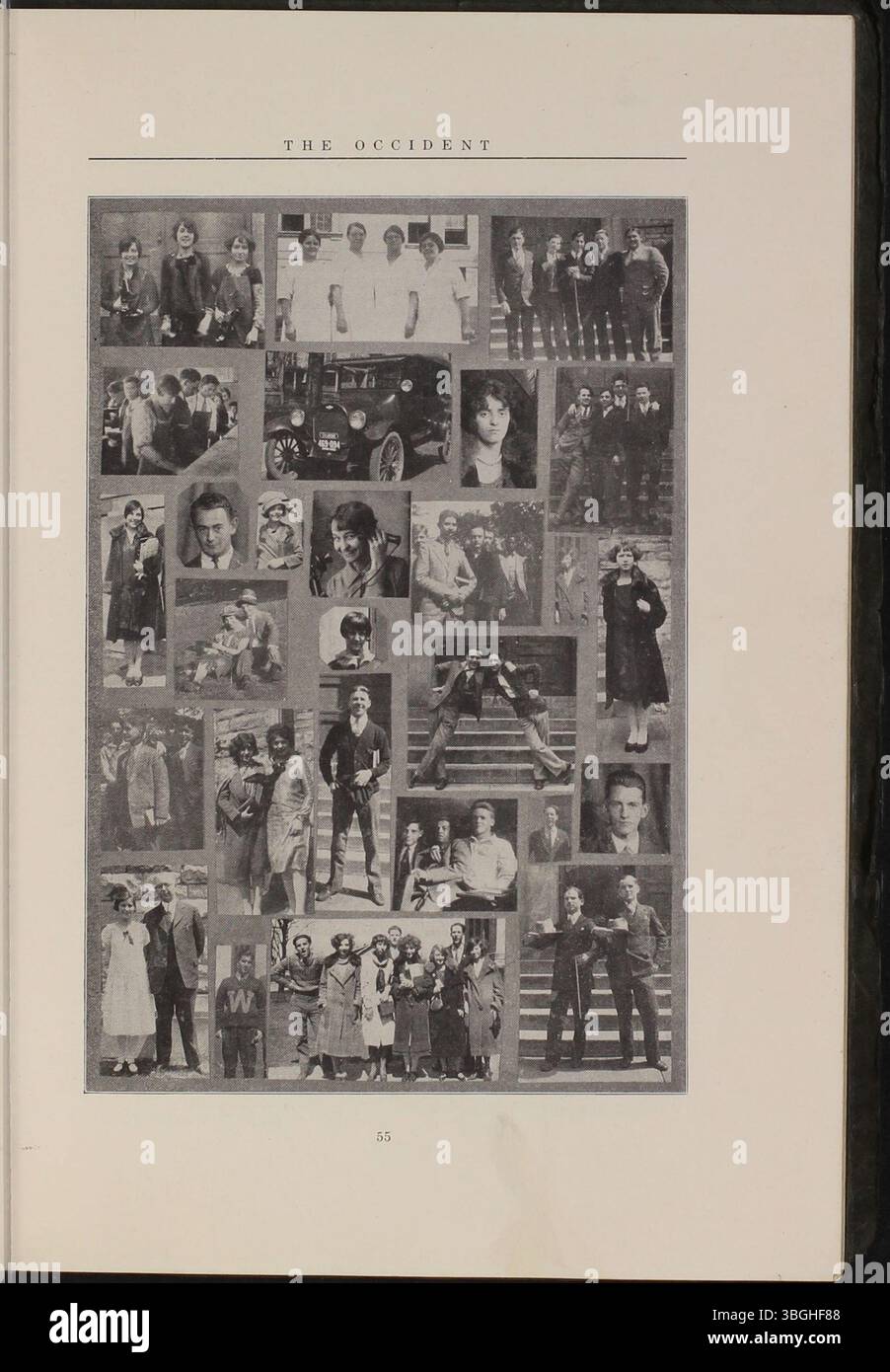 This page from the 1926 West High School yearbook features highlights ...