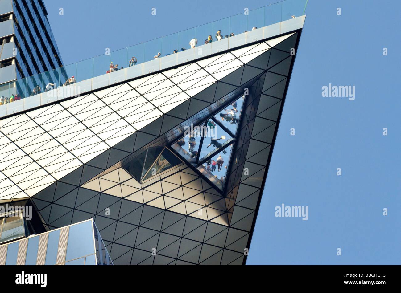 Stylish viewing platform 'Edge' Stock Photo - Alamy