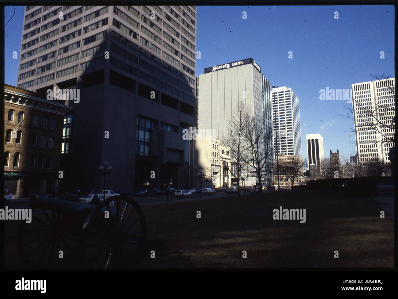 The James A. Rhodes State Office Tower, a major building in Columbus ...