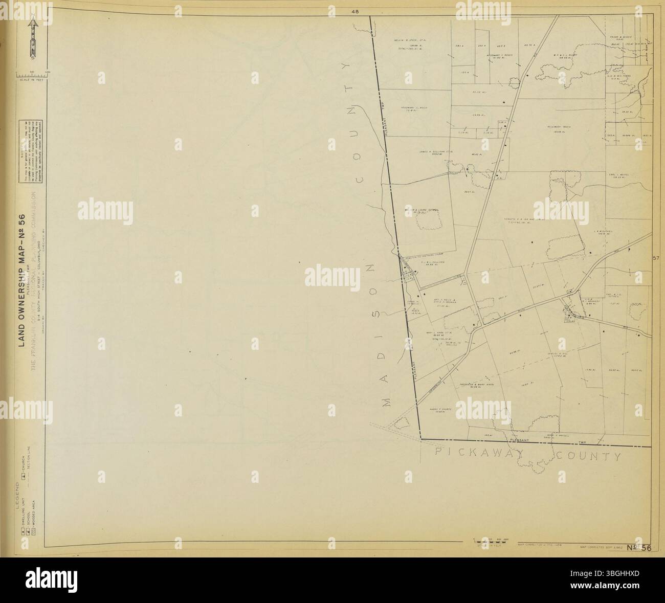 Page 55 of the 1952 and 1959 Franklin County Land Ownership Maps ...