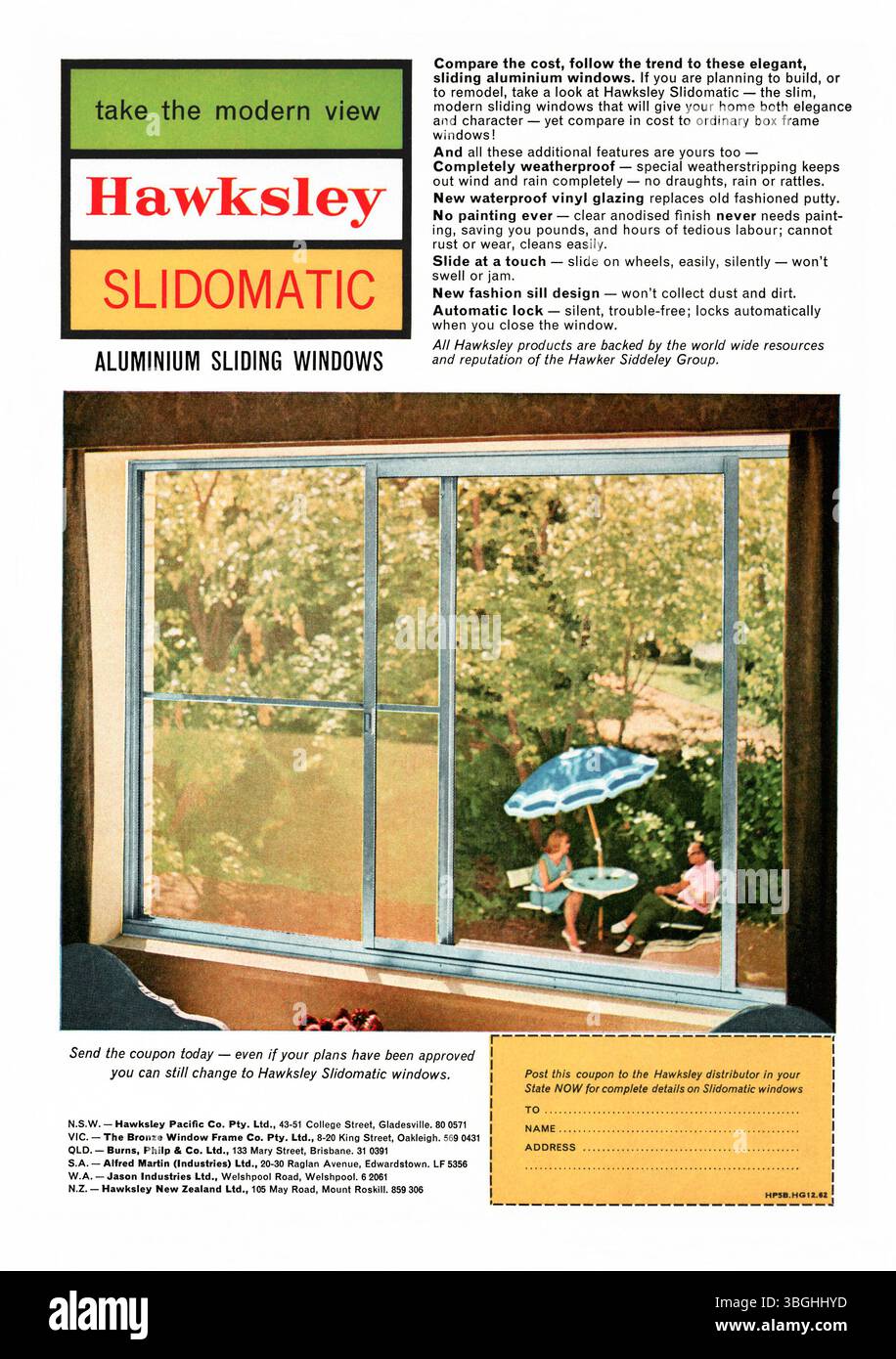 1960s magazine advert home Cut Out Stock Images & Pictures - Alamy