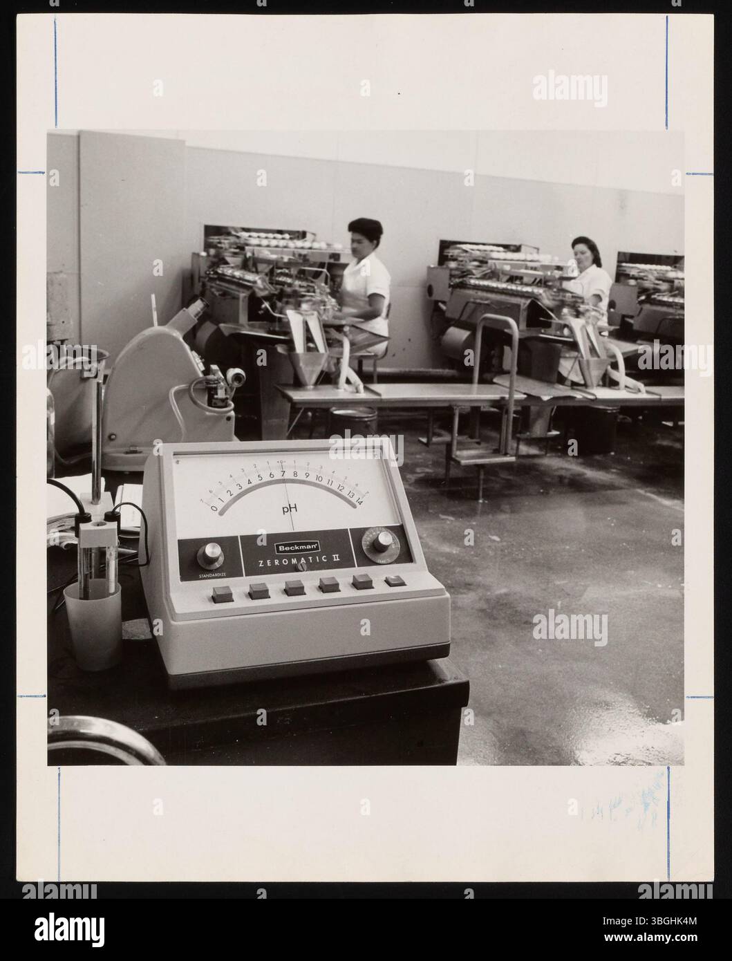 The Beckman Zeromatic II pH meter, introduced in 1966, was a key ...