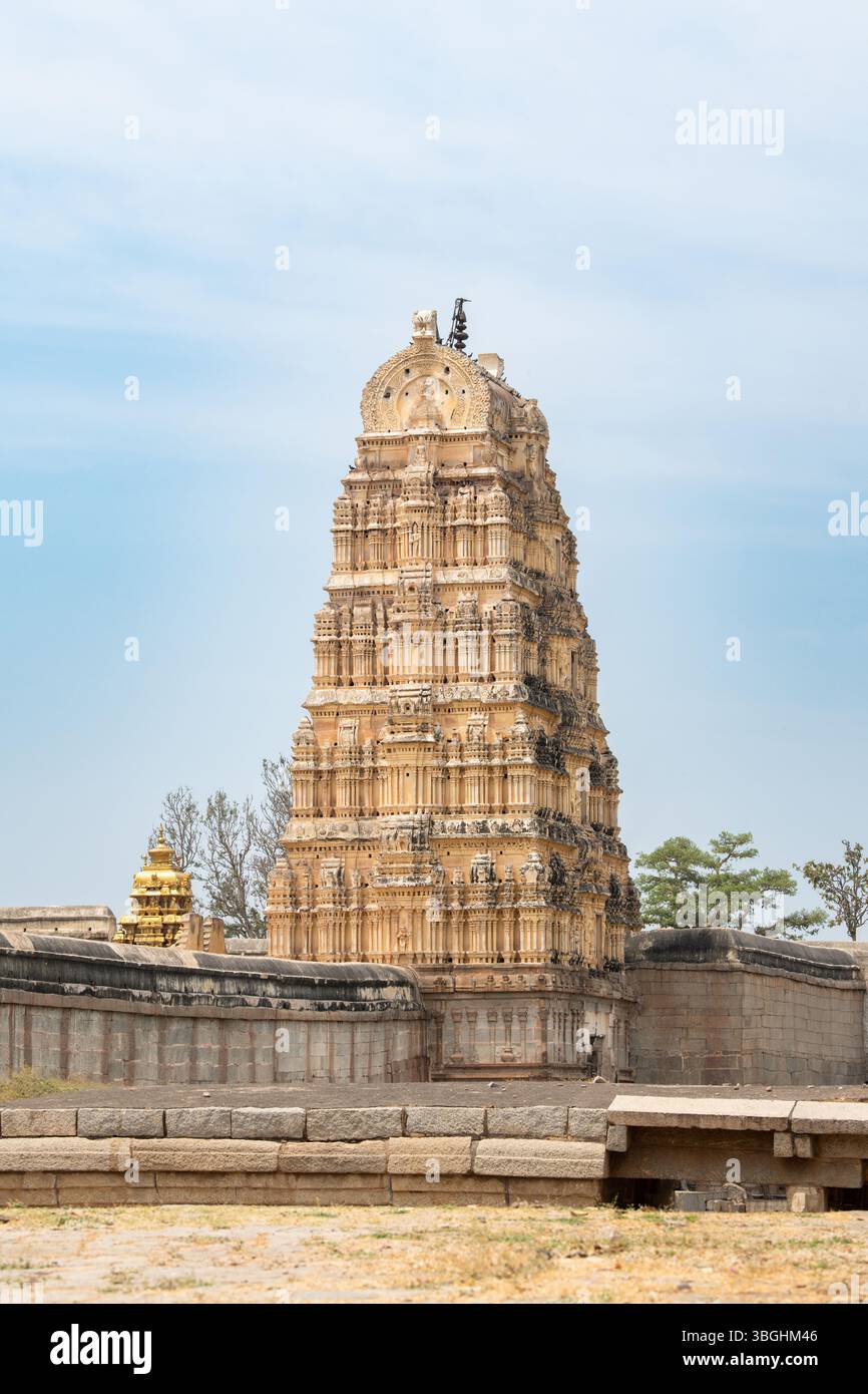 Virupaksha Temple In Hampi, South India, Historic Monument Of The ...