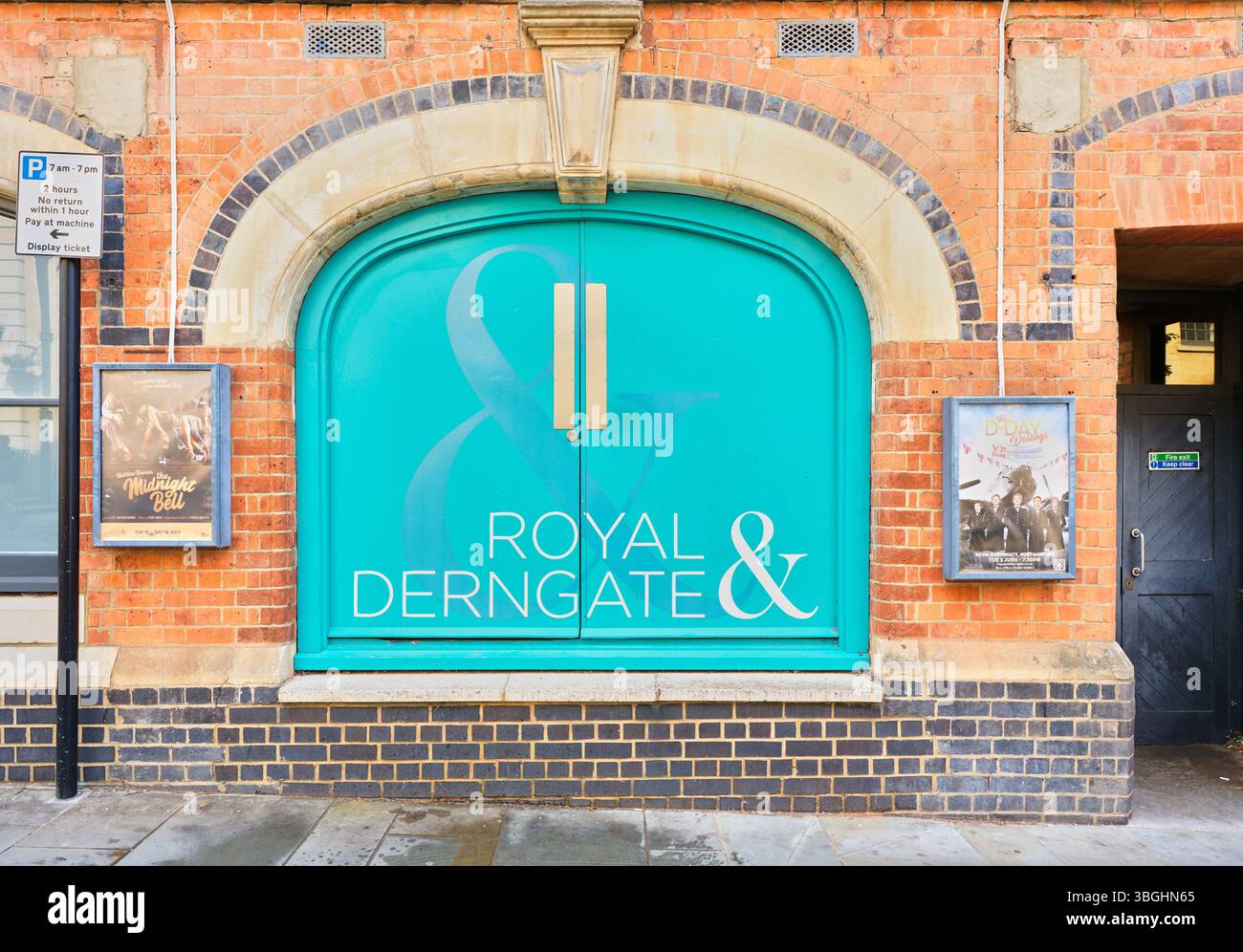 Royal & Derngate theatre, Cultural Quarter, Northampton, England Stock ...