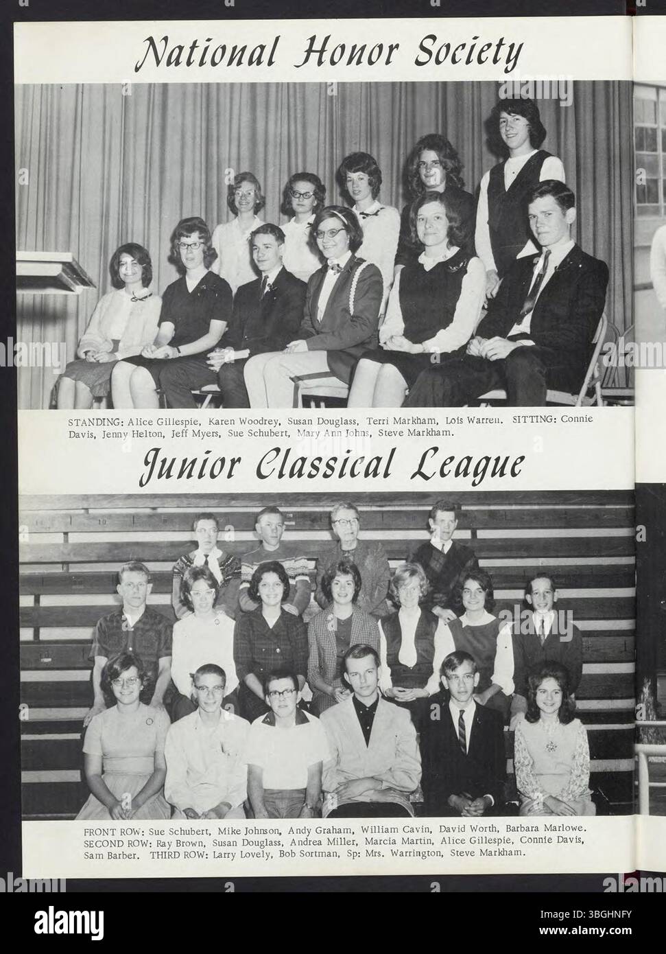 Page 68 of the 1965 Trenton High School yearbook 'The Trojan' features ...
