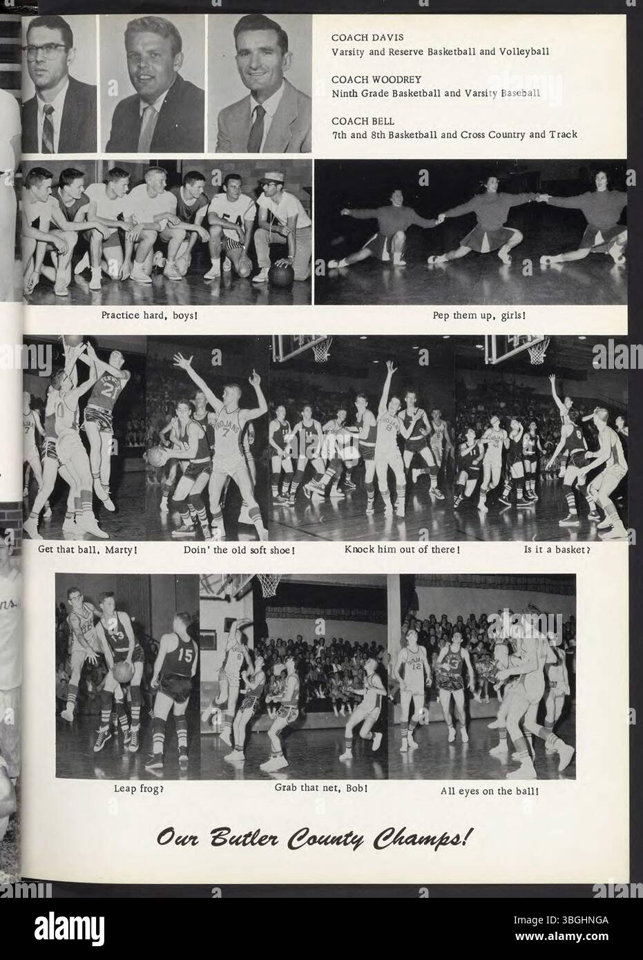 This page from The Trojan 1959 yearbook captures the highlights of the ...