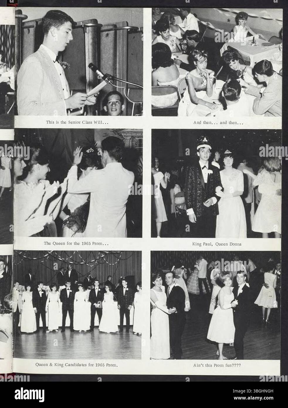 The 1965 Trenton High School yearbook 'The Trojan' captures the senior ...