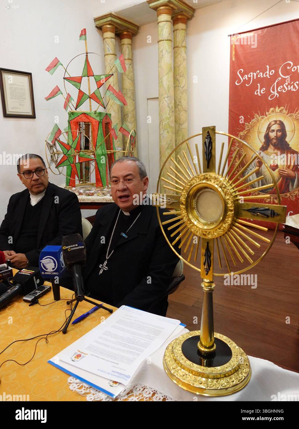 CUENCA CORPUS CRISTI PRESS CONFERENCE Cuenca,Ecuador June 5, 2025 In ...