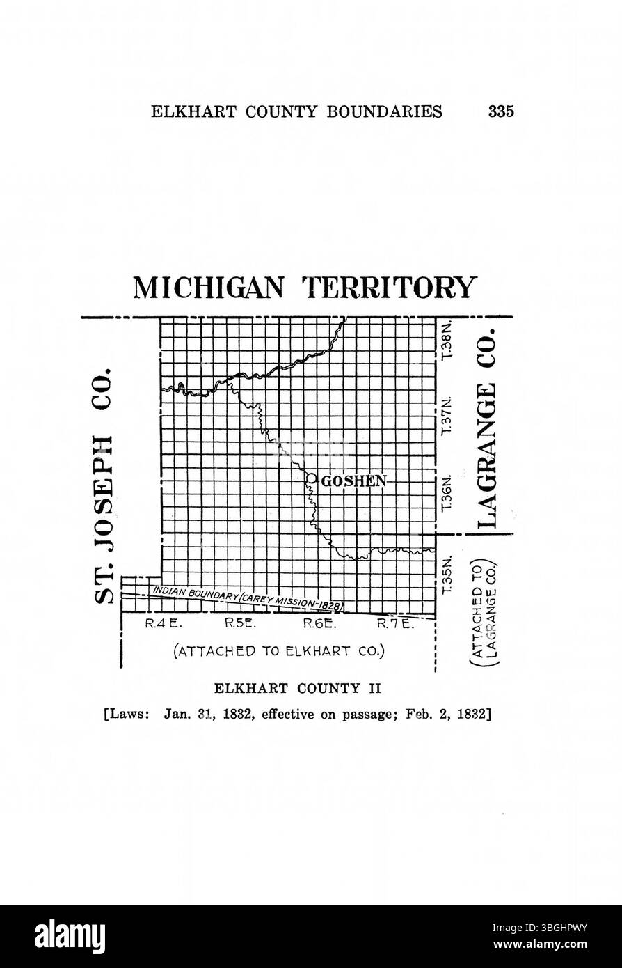 The 1967 reprint of *Indiana Boundaries* examines the evolution of ...
