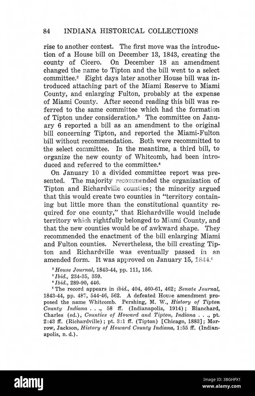 Indiana border history Cut Out Stock Images & Pictures - Alamy