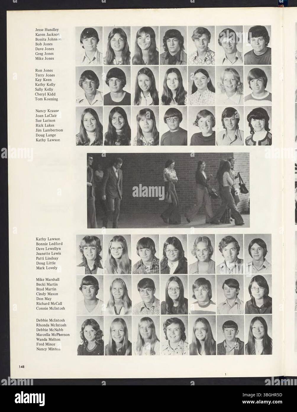 An image from the 1975 Edgewood High School yearbook, featuring a group ...