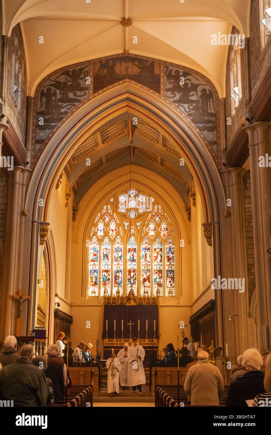 England, Somerset, Bath, The Parish Church of St Mary the Virgin ...