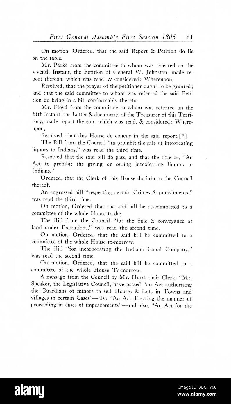 1805 journal Black and White Stock Photos & Images - Alamy