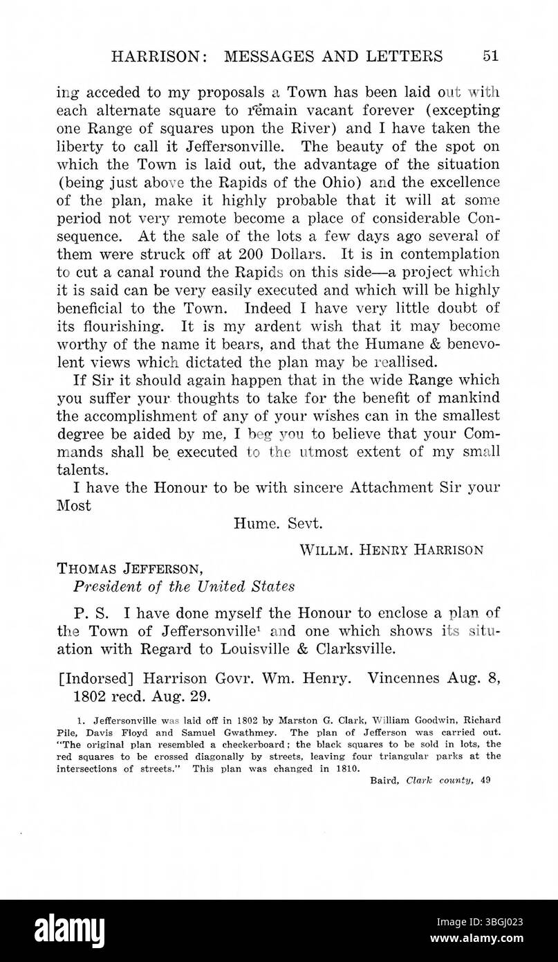 This page from the 1922 two-volume set of the Messages and Letters of ...
