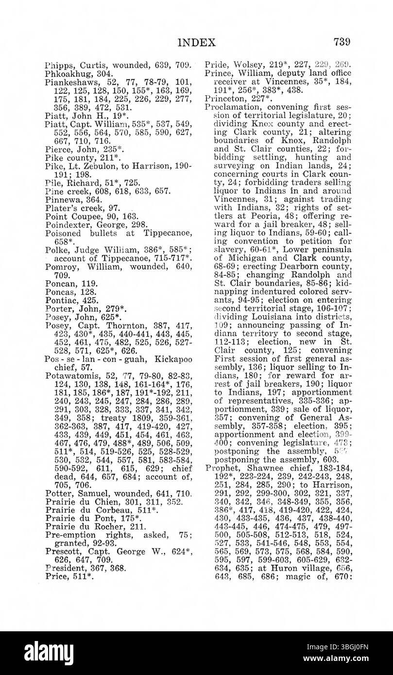 This entry from the 1922 collection of William Henry Harrison’s ...