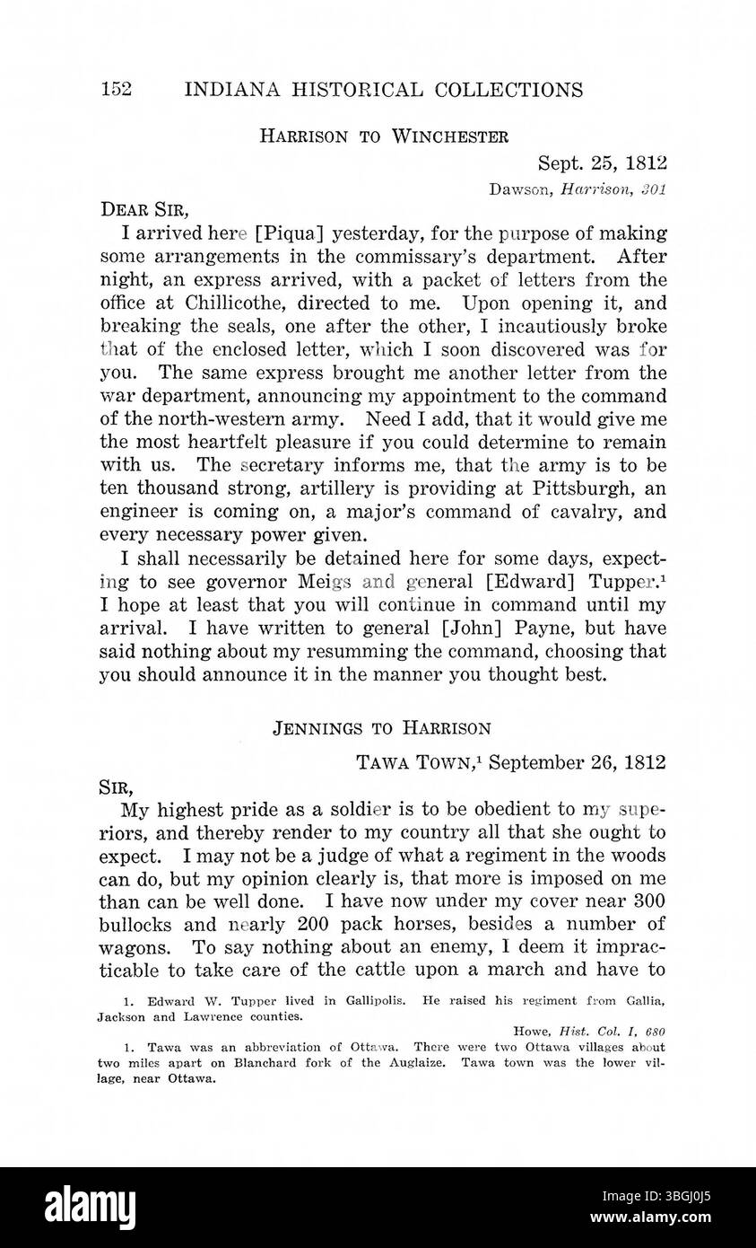 This edition of the messages and letters of William Henry Harrison ...