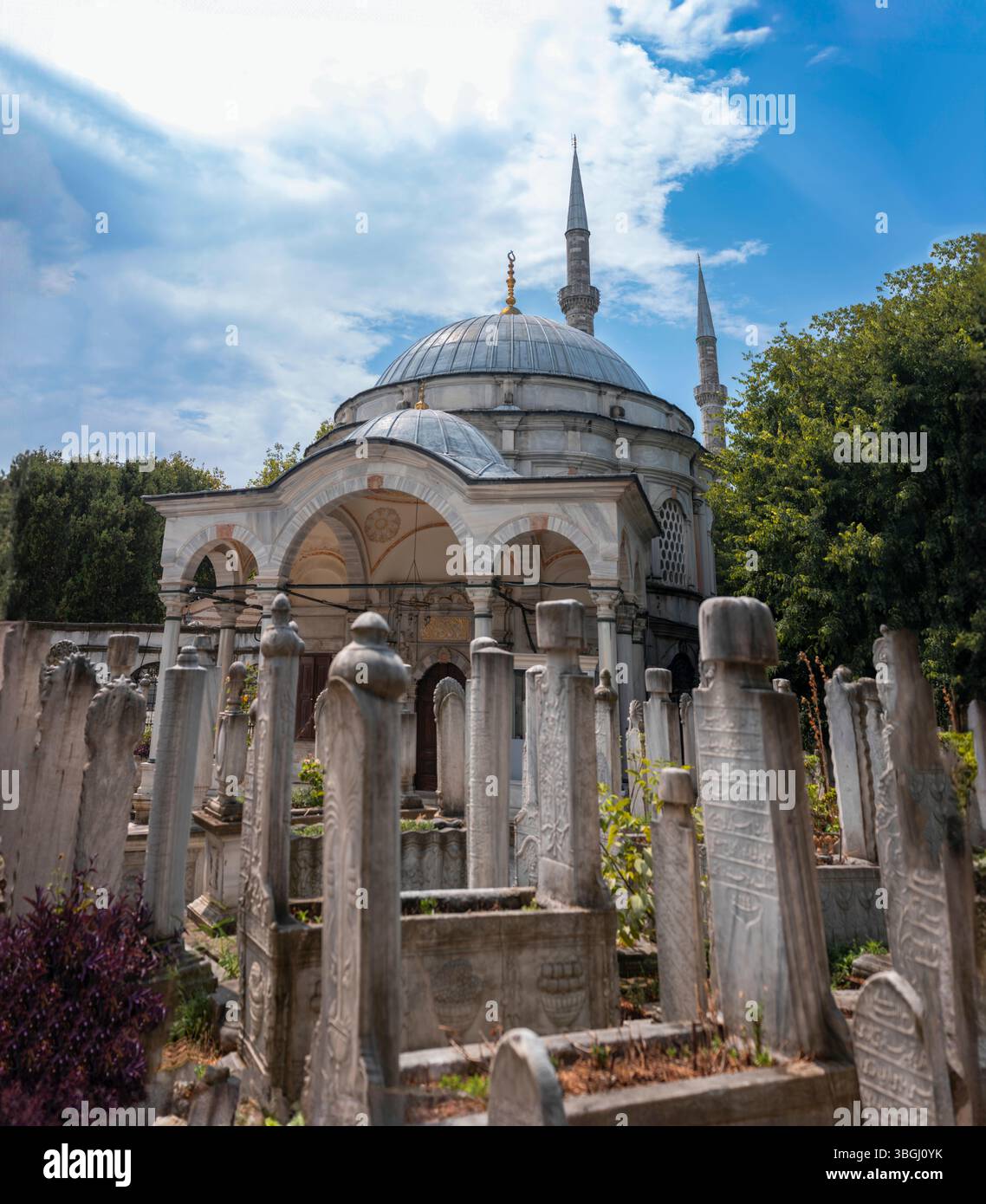 Istanbul, Eyüp district, cemetery, Turkey Stock Photo - Alamy