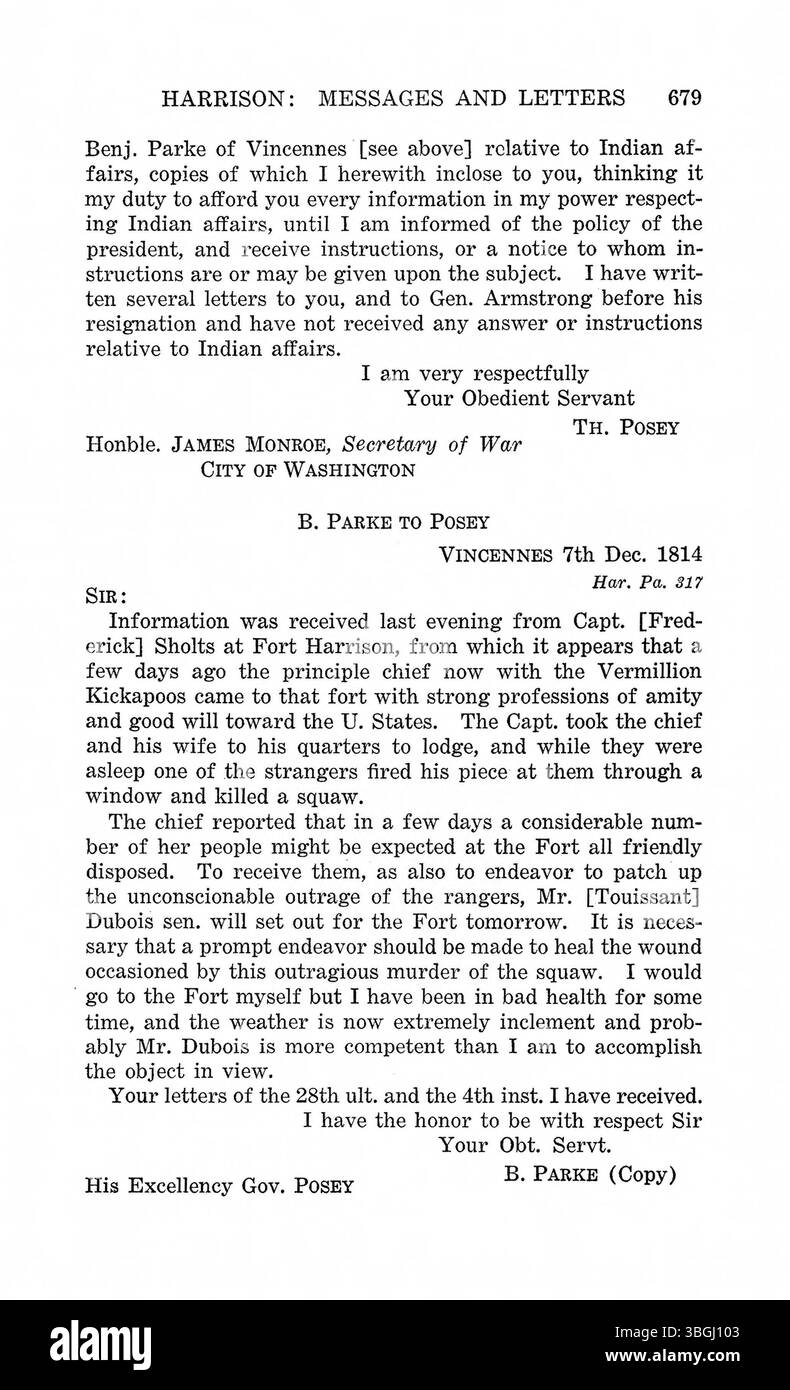 Harrisons gubernatorial period hi-res stock photography and images - Alamy