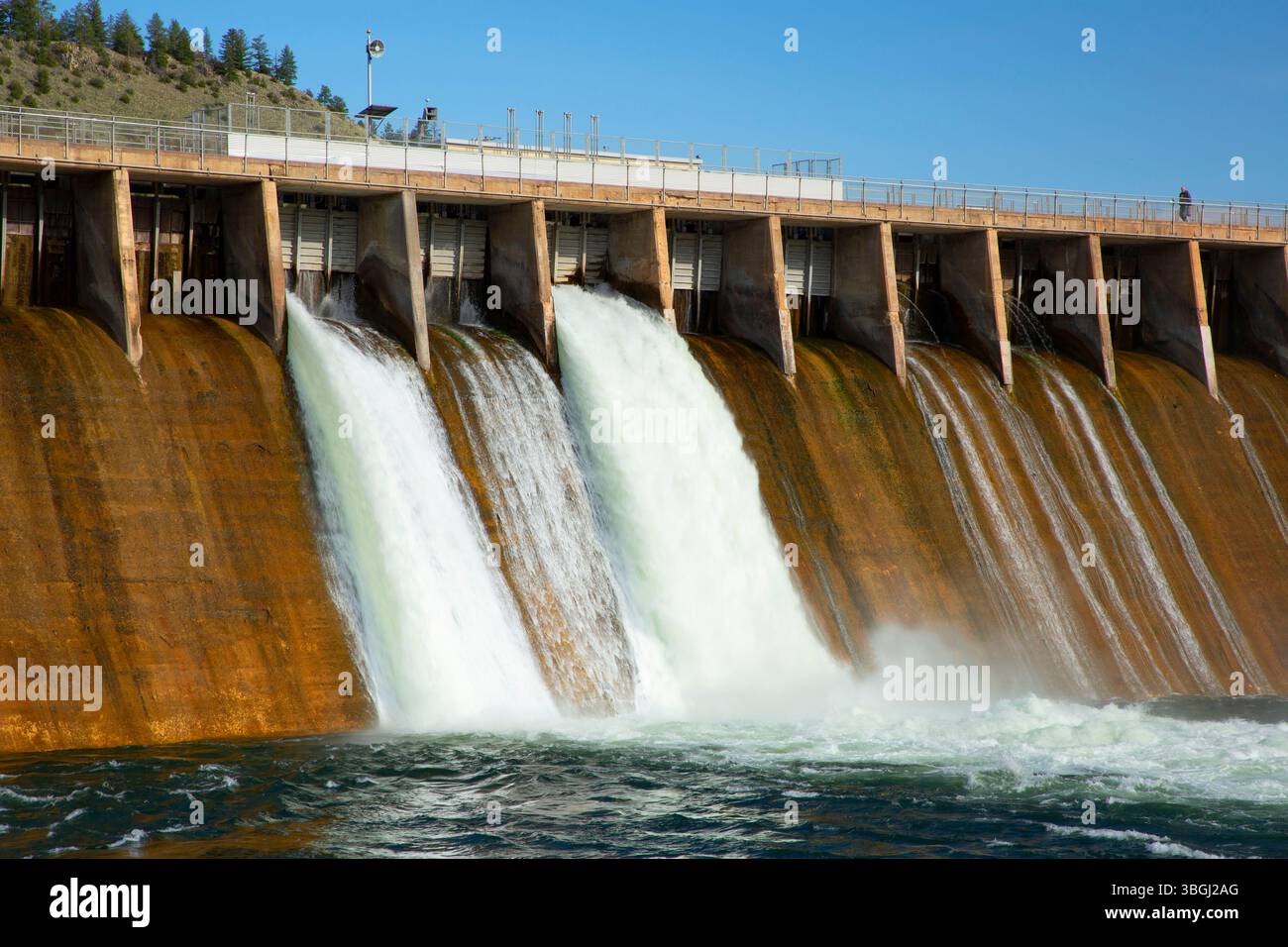 Hauser Dam, Helena National Forest, Montana Stock Photo - Alamy