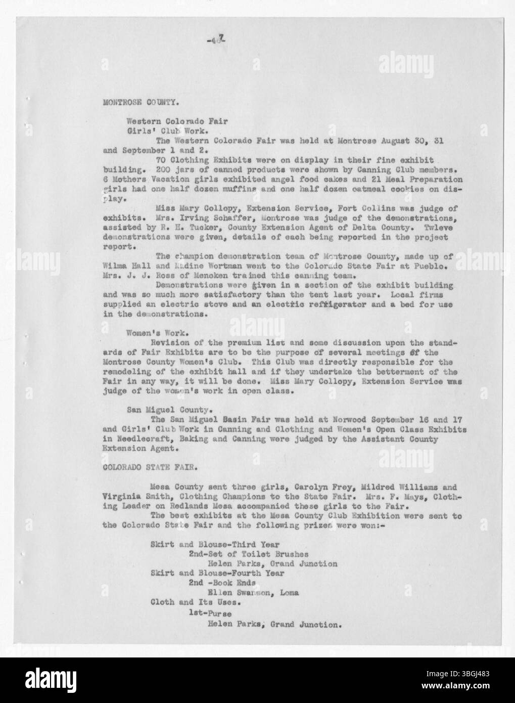 Montrose colorado not alpacas Black and White Stock Photos & Images - Alamy