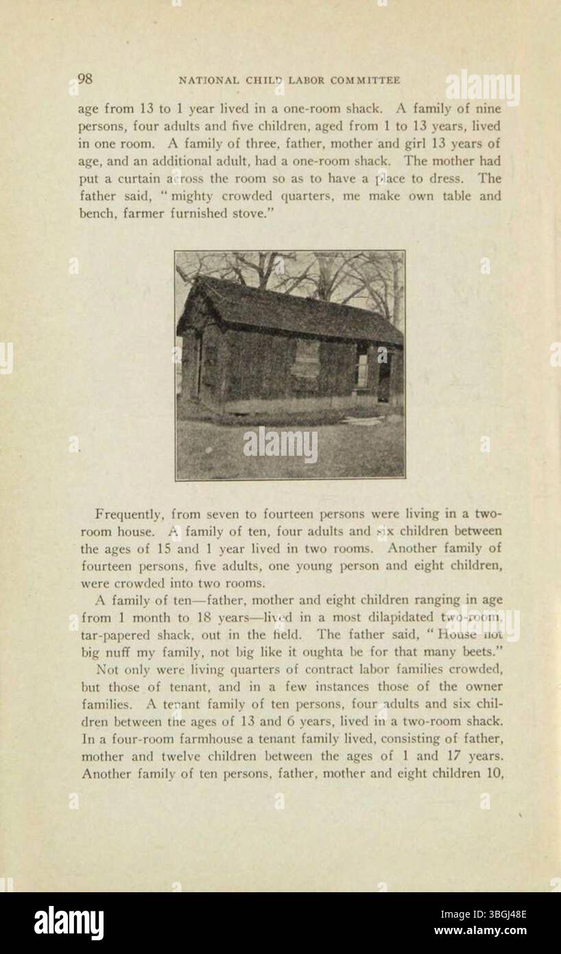 This photograph from 1926 shows children working in the sugar beet ...