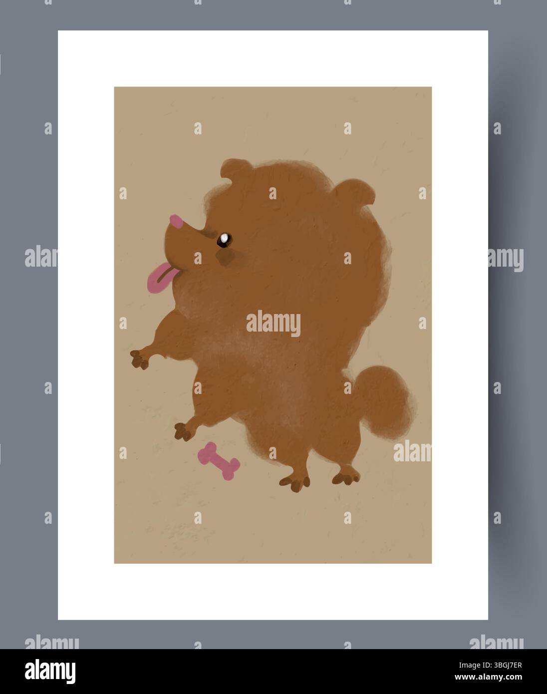 Pomsky dog Stock Vector Images - Alamy