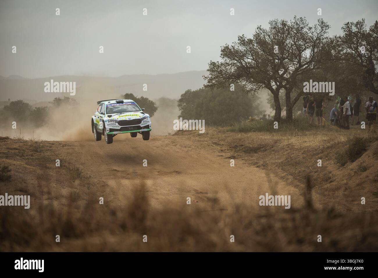 Olbia, Italie. 05th June, 2025. 44 Robert VIRVES, Jakko VIILO, Skoda ...