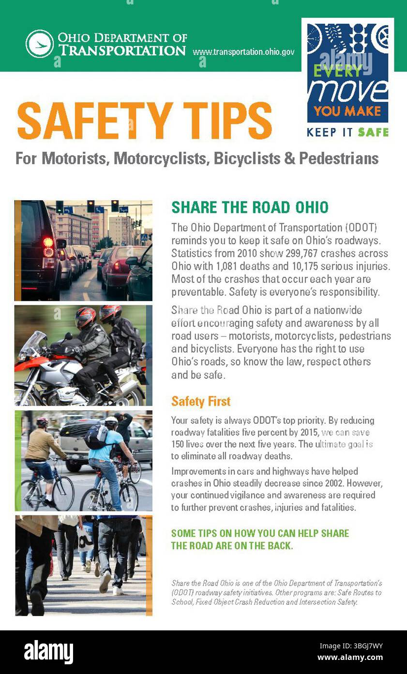 Safe pedestrian practices hi-res stock photography and images - Alamy